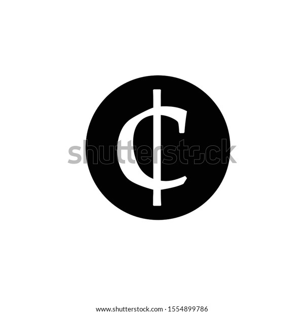 Currency Flat Icon Coin Symbols Black Stock Vector (Royalty Free ...