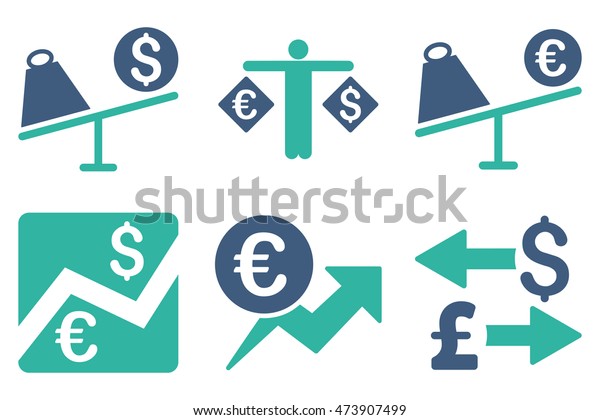Currency Trading Vector Icons Pictogram Style Stock Vector (Royalty ...