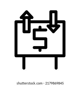 Currency Value Icon Logo Isolated Sign Stock Vector (Royalty Free ...