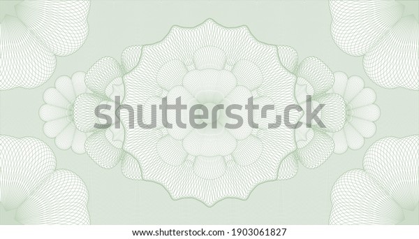 Currency Watermark Banknotes Illustration Complex Design: เวกเตอร์สต็อก ...