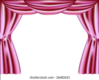 26,327 Pink curtain vector Images, Stock Photos & Vectors | Shutterstock