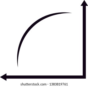 Curve Down Chart Diagram Icon Stock Vector (Royalty Free) 1383819761 ...
