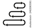 120,347 Looping Arrow Royalty-Free Images, Stock Photos & Pictures ...