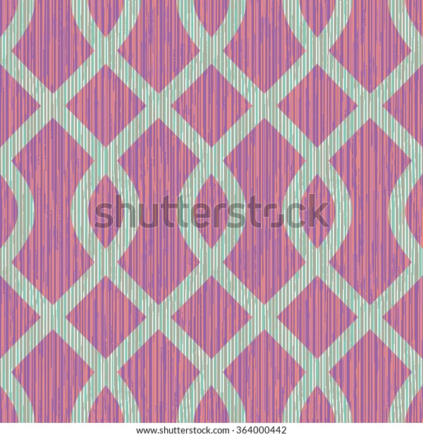 Curved Diamond Trellis Pattern Seamless Vector Stock Vector (Royalty ...