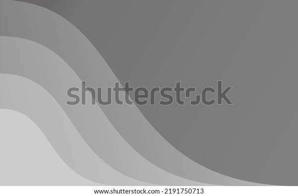 Curved Line Color Gradient Background Stock Vector (Royalty Free ...