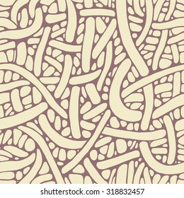 Curved Lines Pattern Stock Vector (Royalty Free) 318832457