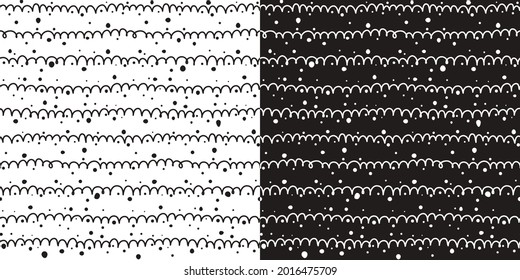 Curved Loops Drawn By Hand Ink Stock Vector (Royalty Free) 2016475709 ...