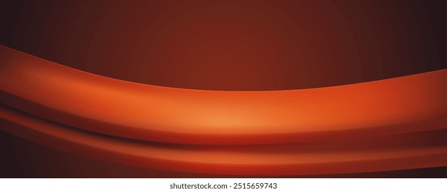 Stacked Orange Rounded Bars on Transparent Background Modern Design ...