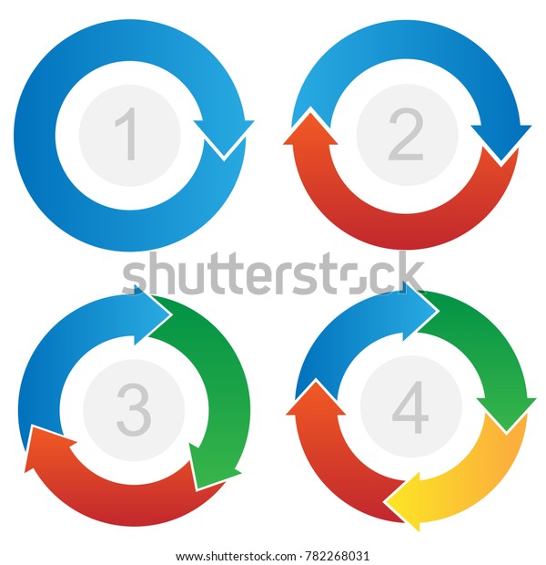 「Curved Process Flow Arrows Infographic Vector」のベクター画像素材(ロイヤリティフリー ... 「Curved Process Flow Arrows Infographic Vector」のベクター画像素材(ロイヤリティフリー ...