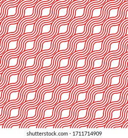 Curved Red Lines Background Illustrator Stock Vector (Royalty Free ...