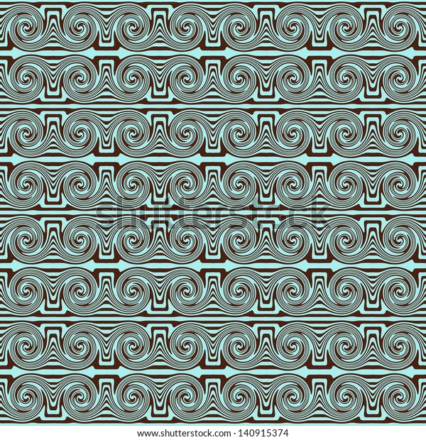 Curved Stripes Zebra Print Seamless Pattern Stock Vector (Royalty Free ...