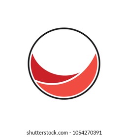 Curves Abject Circle Geometric Logo Vector Stock Vector (Royalty Free ...