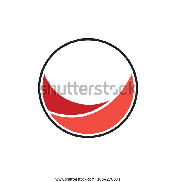 Curves Abject Circle Geometric Logo Vector Stock Vector (Royalty Free ...