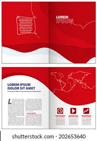 Graphical Design Newspaper Template Stock Vector (Royalty Free) 135069872