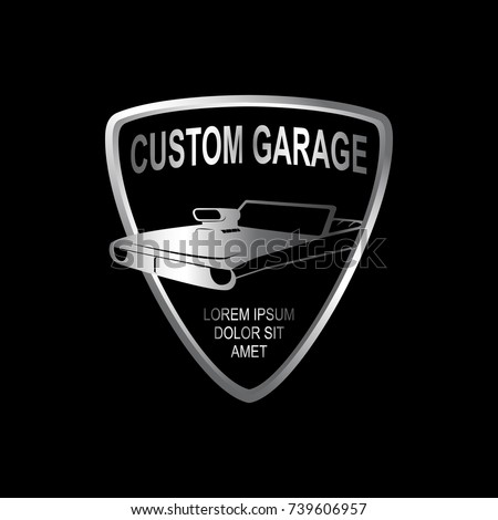 Custom Garage Logo Template Car Logo Stock Vector (Royalty Free ...