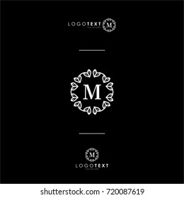 Custom Letter M Nature Stock Vector (Royalty Free) 720087619 | Shutterstock