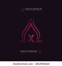 Custom Letter X Logo Design Monogram Stock Vector (Royalty Free ...