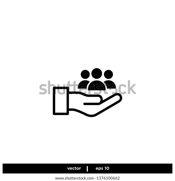 Customer Care Icon Symbol Stock Vector (Royalty Free) 1376100662