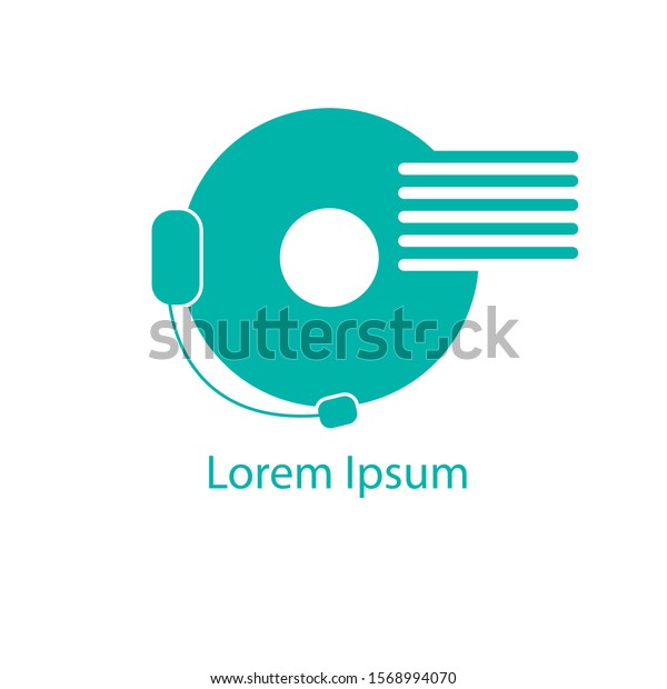 Customer Care Service Logo Template Design Stock Vector (Royalty Free ...