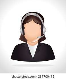Customer Design Over White Background Vector Stock Vector (Royalty Free ...