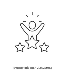 Customer Experience Icons Symbol Vector Elements Stock Vector (Royalty ...