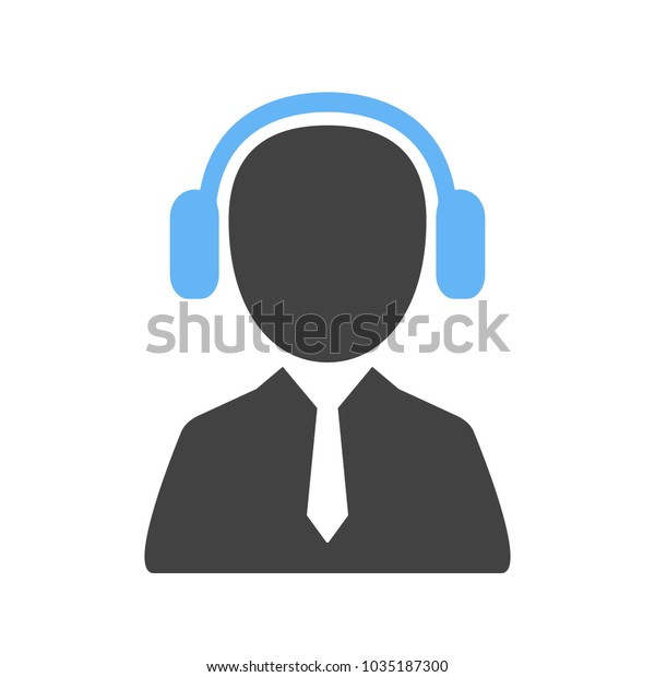 Customer Listening Icon Stock Vector (Royalty Free) 1035187300 ...