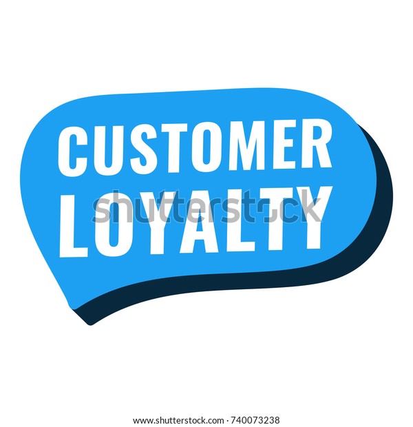 Customer Loyalty Vector Badge Icon Illustration Stock Vector (Royalty ...