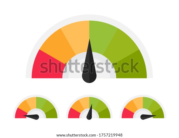 Customer Meter Different Emotion Customer Service Stock Vector (Royalty ...
