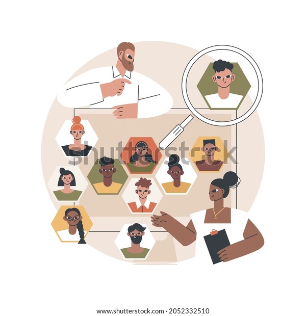 Customer Persona Abstract Concept Vector Illustration Stock Vector ...