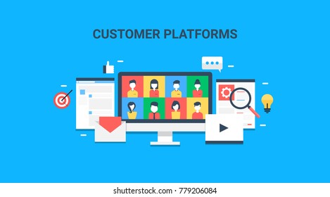 14,890 Customer Platform Images, Stock Photos & Vectors | Shutterstock