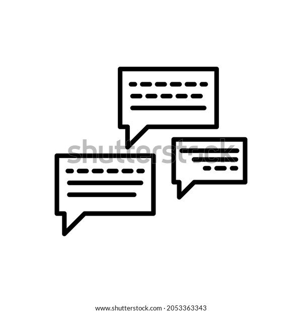 Customer Requests Icon Illustration Vector Graphic Stock Vector ...