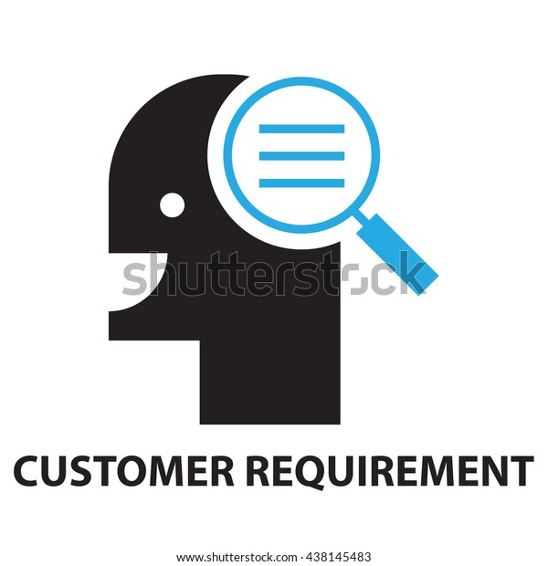 customer requirement ,icon and symbol