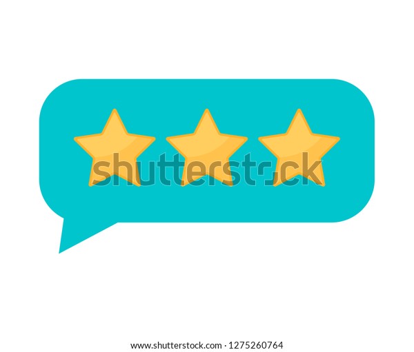 Customer Review Communication Vector Symbol Concept Stock Vector ...