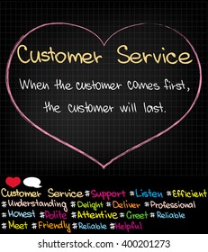 Customer Service Approach Stock Vector (Royalty Free) 400201294