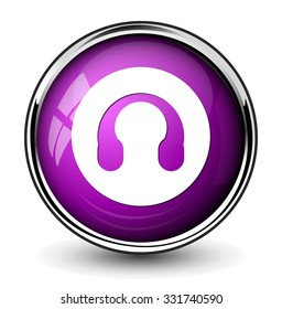 Customer Service Button Call Center Icon 스톡 벡터(로열티 프리) 331740590 ...