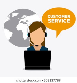 Vektor Stok Customer Care Abstract Concept Vector Illustration (Tanpa ...