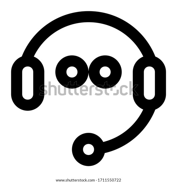 Customer Service Icon Outline Style Perfect Stock Vector (Royalty Free ...