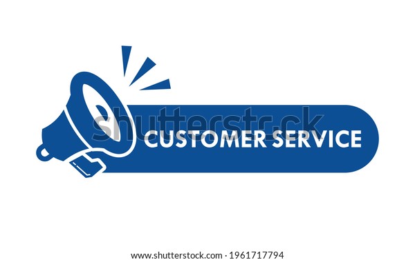 Customer Service Logo Template Illustration Stock Vector (Royalty Free ...