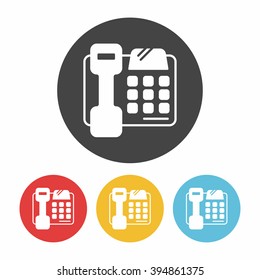 Customer Service Phone Icon Stock Vector (Royalty Free) 394861375 ...