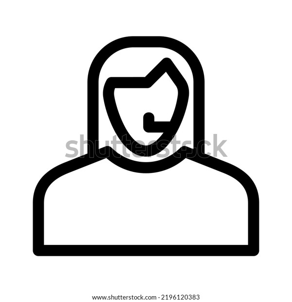 Customer Service Representative Icon Logo Isolated Stock Vector ...