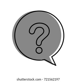 Customer Service Speech Bubble Question Converse Stock Vector (Royalty ...