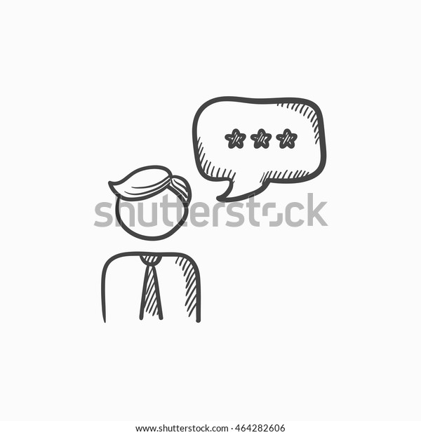 Customer Service Vector Sketch Icon Isolated Stock Vector (Royalty Free ... Customer Service Vector Sketch Icon Isolated Stock Vector (Royalty Free ...