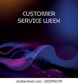 Customer Service Week Design Suitable Greeting Stock Vector (Royalty ...