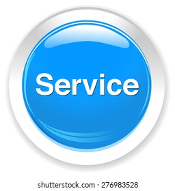 Customer Service Word Icon Stock Vector (Royalty Free) 276983528 ...