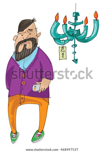 Customer Shocked Surprised Really High Price Stock Vector (Royalty Free ...