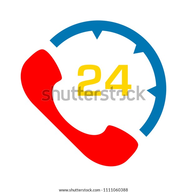 Customer Support Center 24 7 Support Stock Vector (Royalty Free) 1111060388