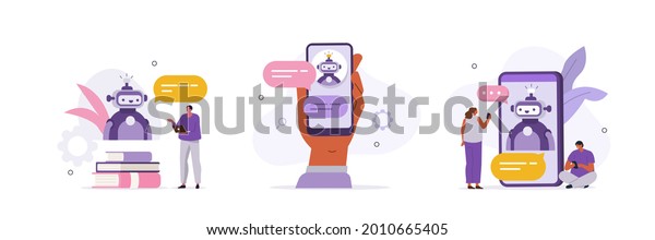 8,654 Chatbot Messaging Images, Stock Photos & Vectors | Shutterstock