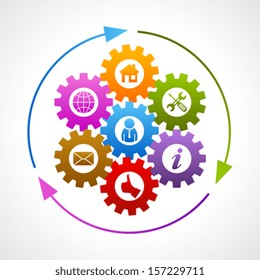 24,503 Customer process icon Images, Stock Photos & Vectors | Shutterstock
