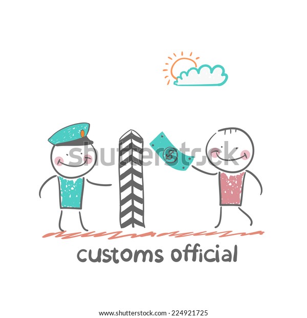 Customs Officer Stock Vector (Royalty Free) 224921725 | Shutterstock