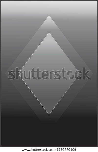 Cut Ice Wall Artwork Shodow Design Stock Vector (Royalty Free ...